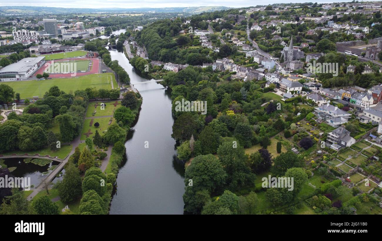 River lee aerial hi-res stock photography and images - Alamy