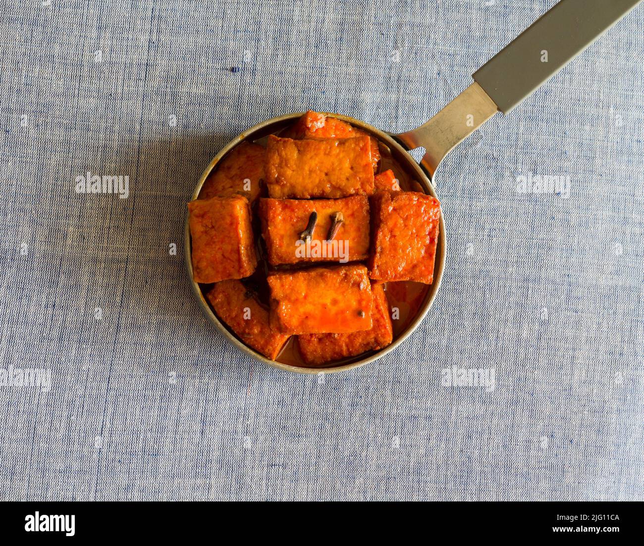 Paneer Rogan josh,Indian Kashmiri cuisine made from cottage cheese and ...