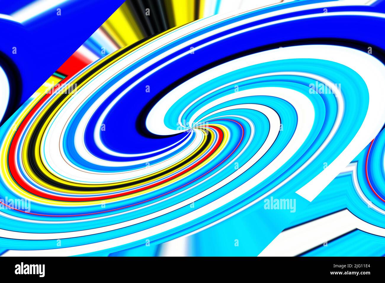 Abstract and contemporary digital art twirl design Stock Photo - Alamy