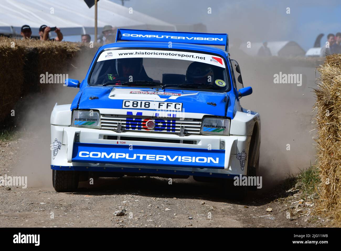 Stuart Larbey, Simon Larbey, MG Metro 6R4, The Forest Rally Stage ...