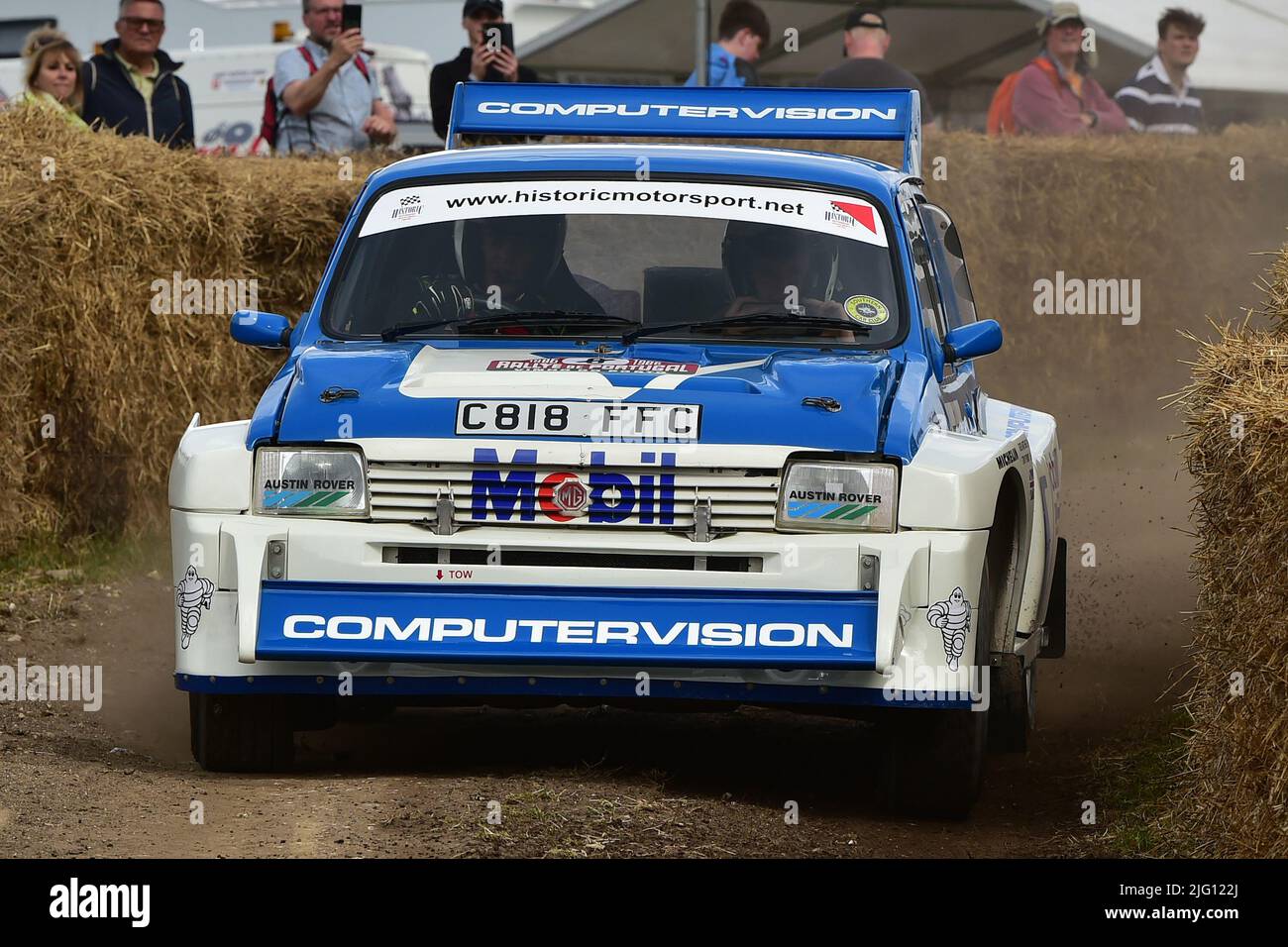 Stuart Larbey, Simon Larbey, MG Metro 6R4, The Forest Rally Stage ...