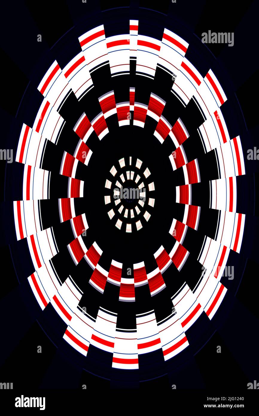 Abstract and contemporary digital art twirl design Stock Photo - Alamy