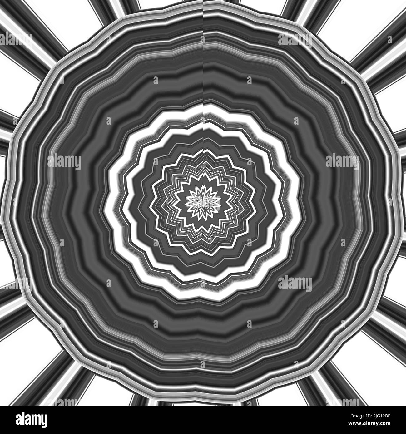 Contemporary digital illustration Black and White Stock Photos & Images ...