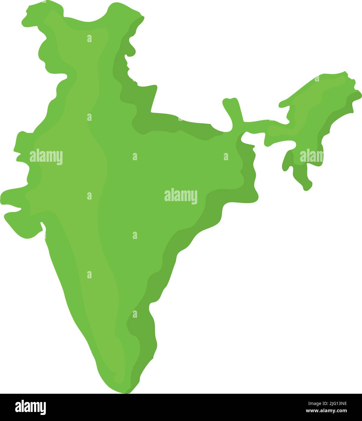 india map icon Stock Vector Image & Art - Alamy