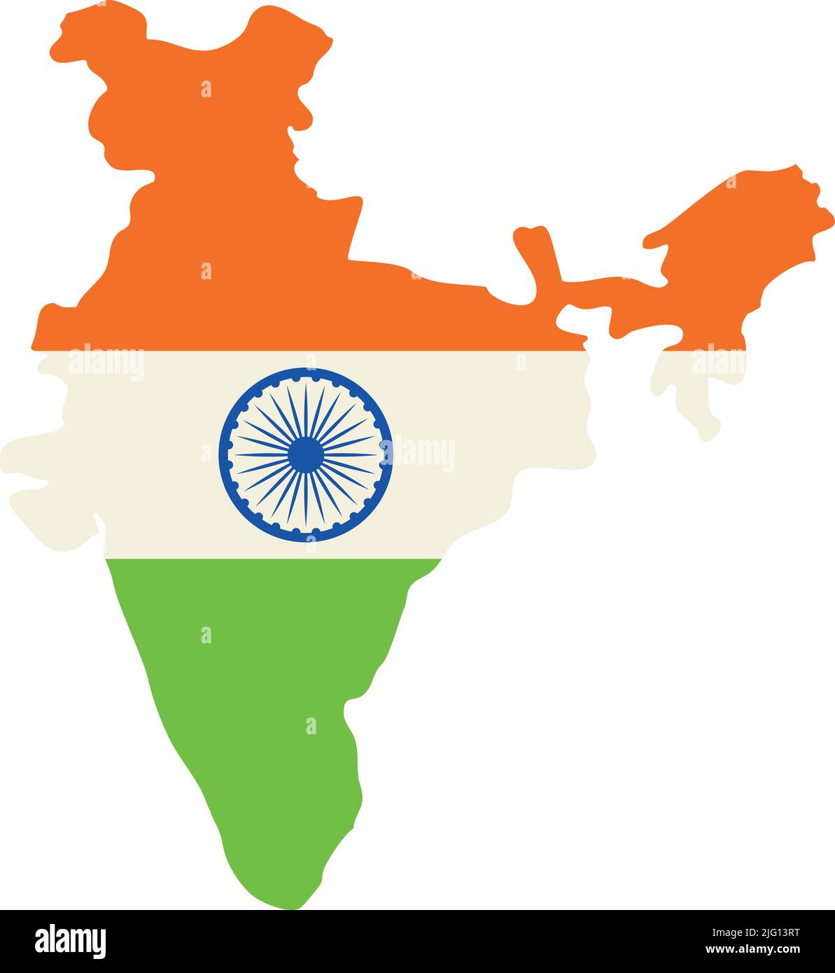 indian map design Stock Vector Image & Art - Alamy