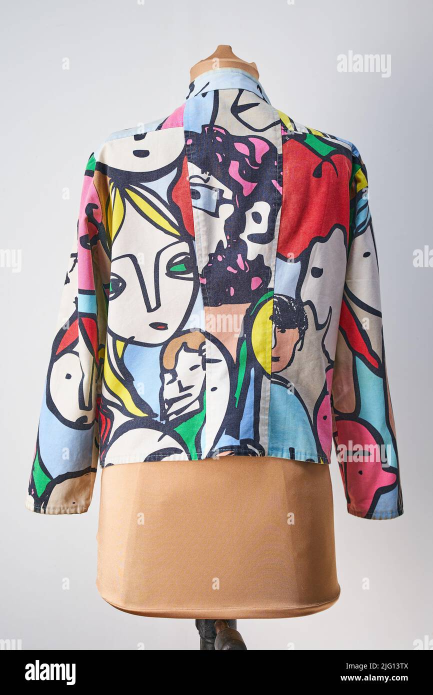 Back jacket hi-res stock photography and images - Alamy