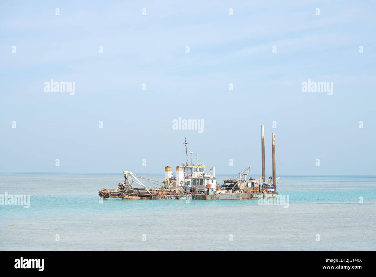 Offshore view in the morning time at the offshore location on Dec. 20 ...