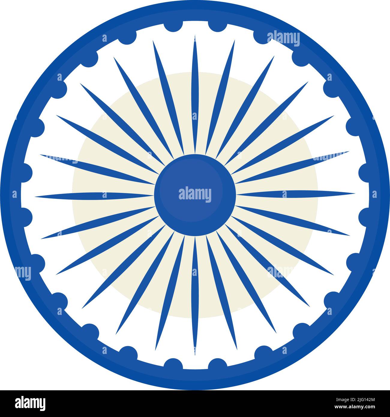 ashoka chakra symbol Stock Vector Image & Art - Alamy