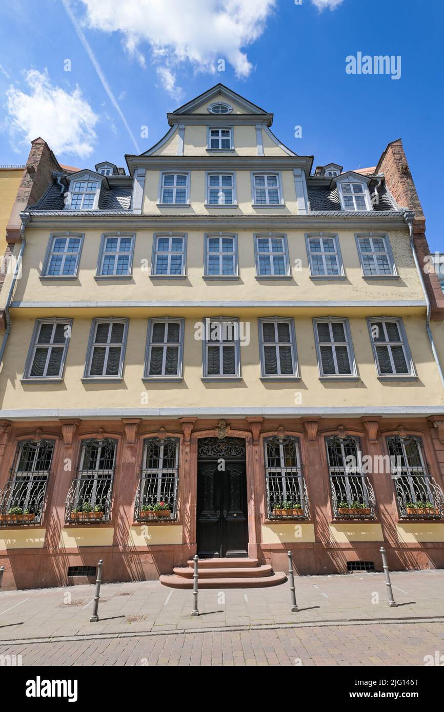 Goethe-Haus, Großer Hirschgraben, Frankfurt am Main, Hessen ...
