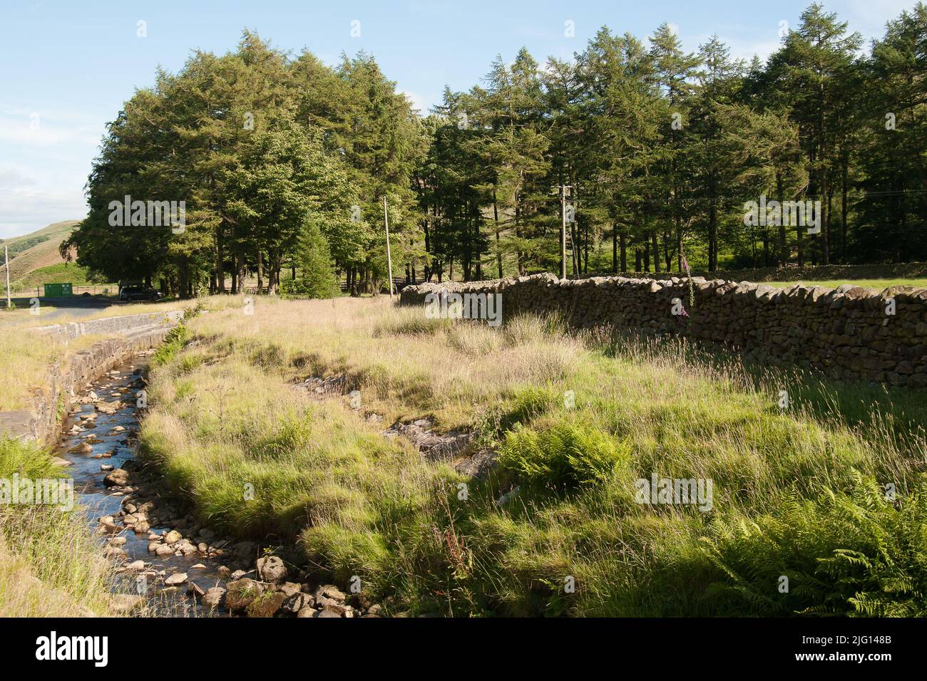 Trough of Bowland valley in the Forest of Bowland Area of Outstanding ...