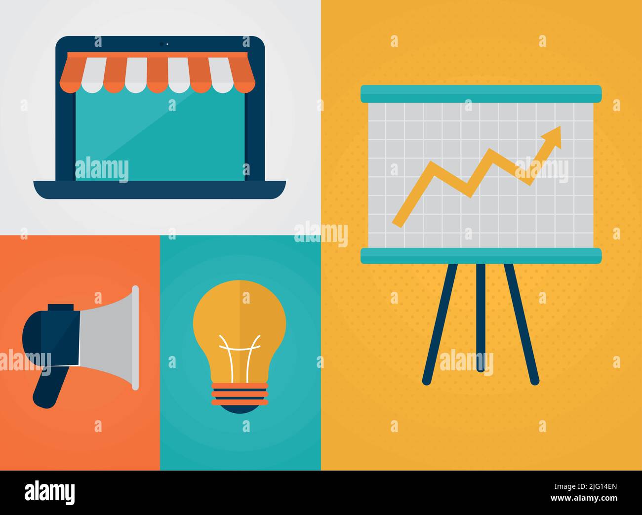 marketing tools icon collection Stock Vector Image & Art - Alamy