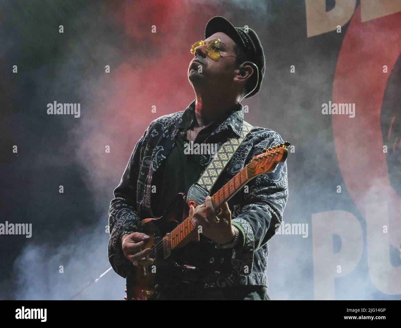 Teatro Romano, Verona, Italy, July 04, 2022, Adrian Quesada during ...