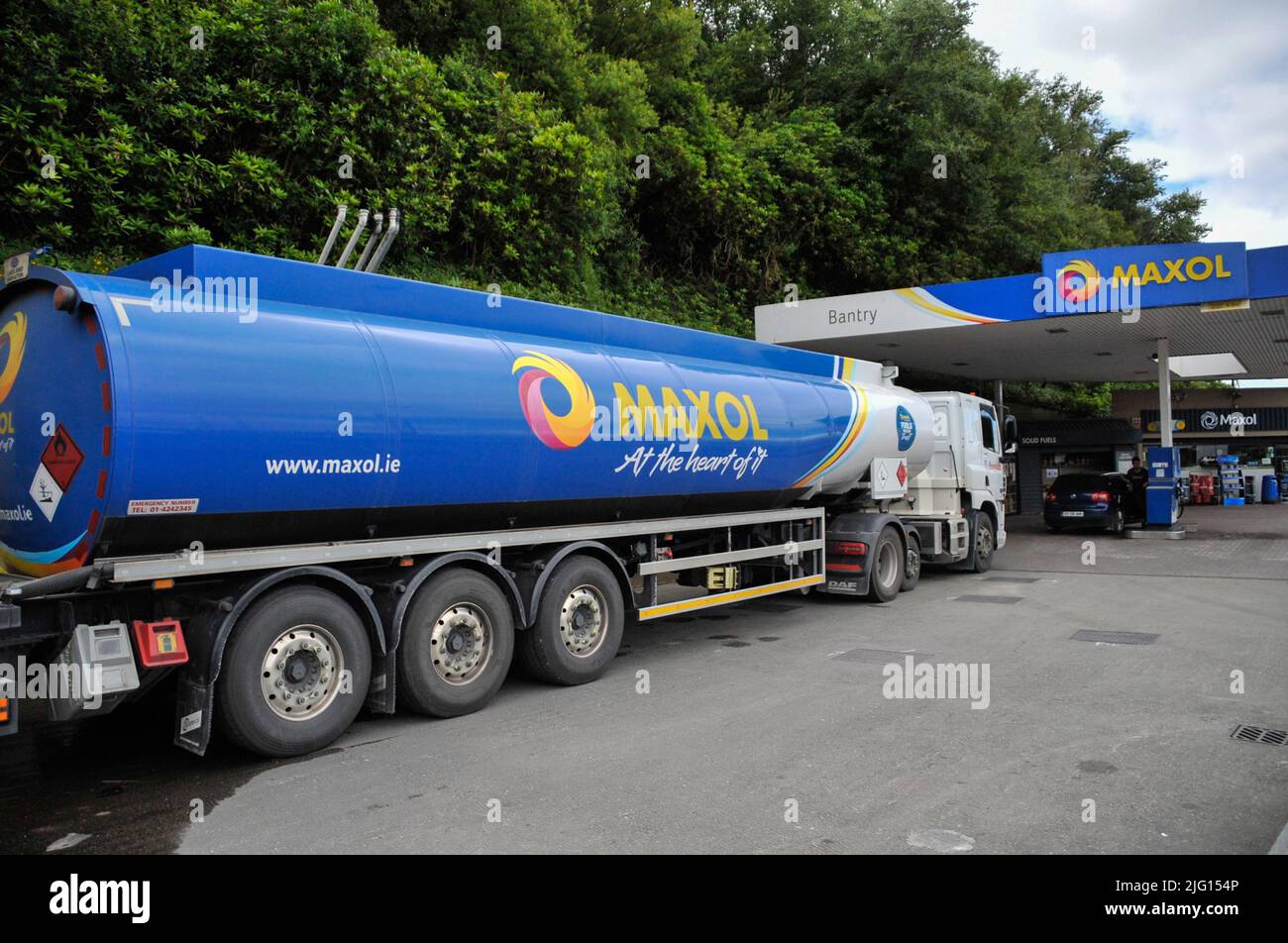 Maxol oil truck hi-res stock photography and images - Alamy
