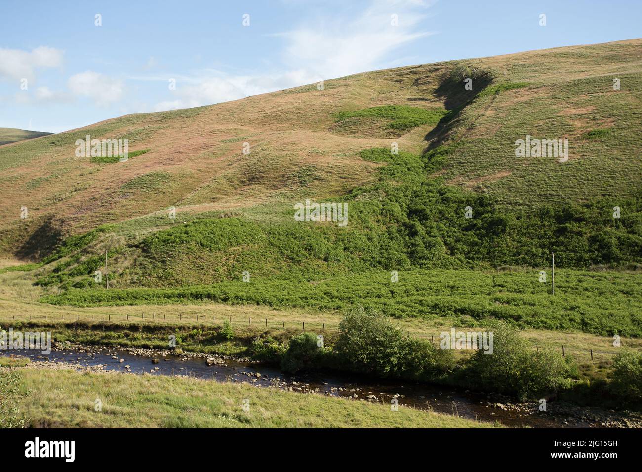 Trough of Bowland valley in the Forest of Bowland Area of Outstanding ...