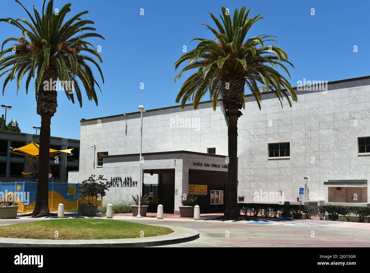 Downtown santa ana sign hi-res stock photography and images - Alamy