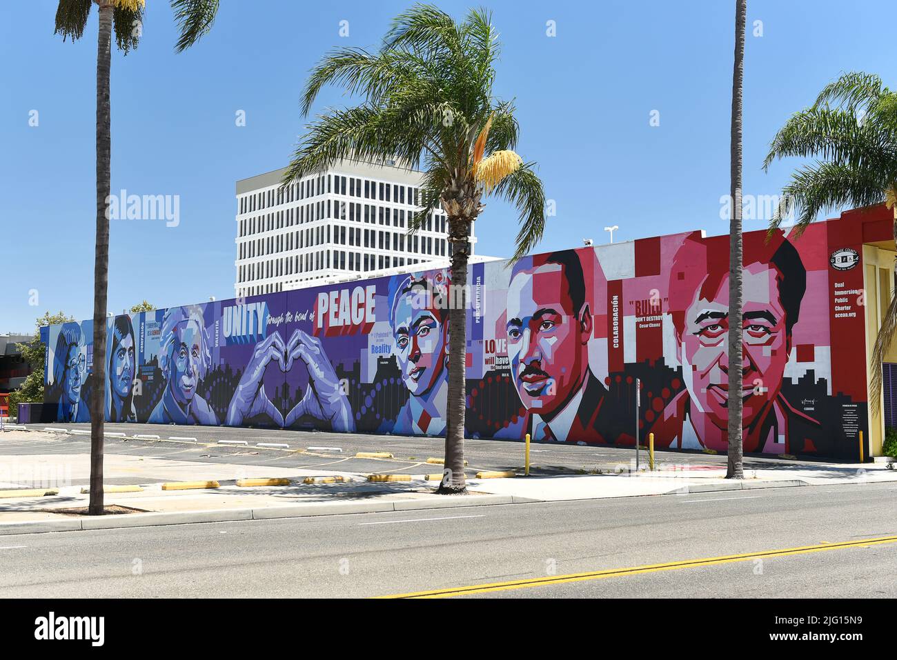 SANTA ANA, CALIFORNIA - 4 JUL 2022: Unity Through the Bond of Peace ...