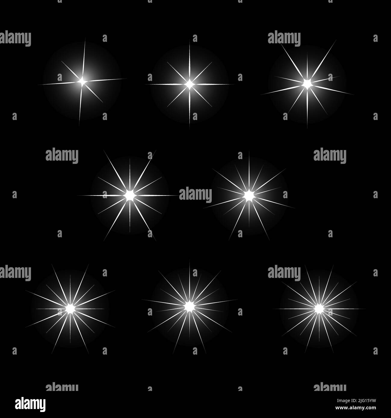Stars lights sign symbol Stock Vector Images - Alamy