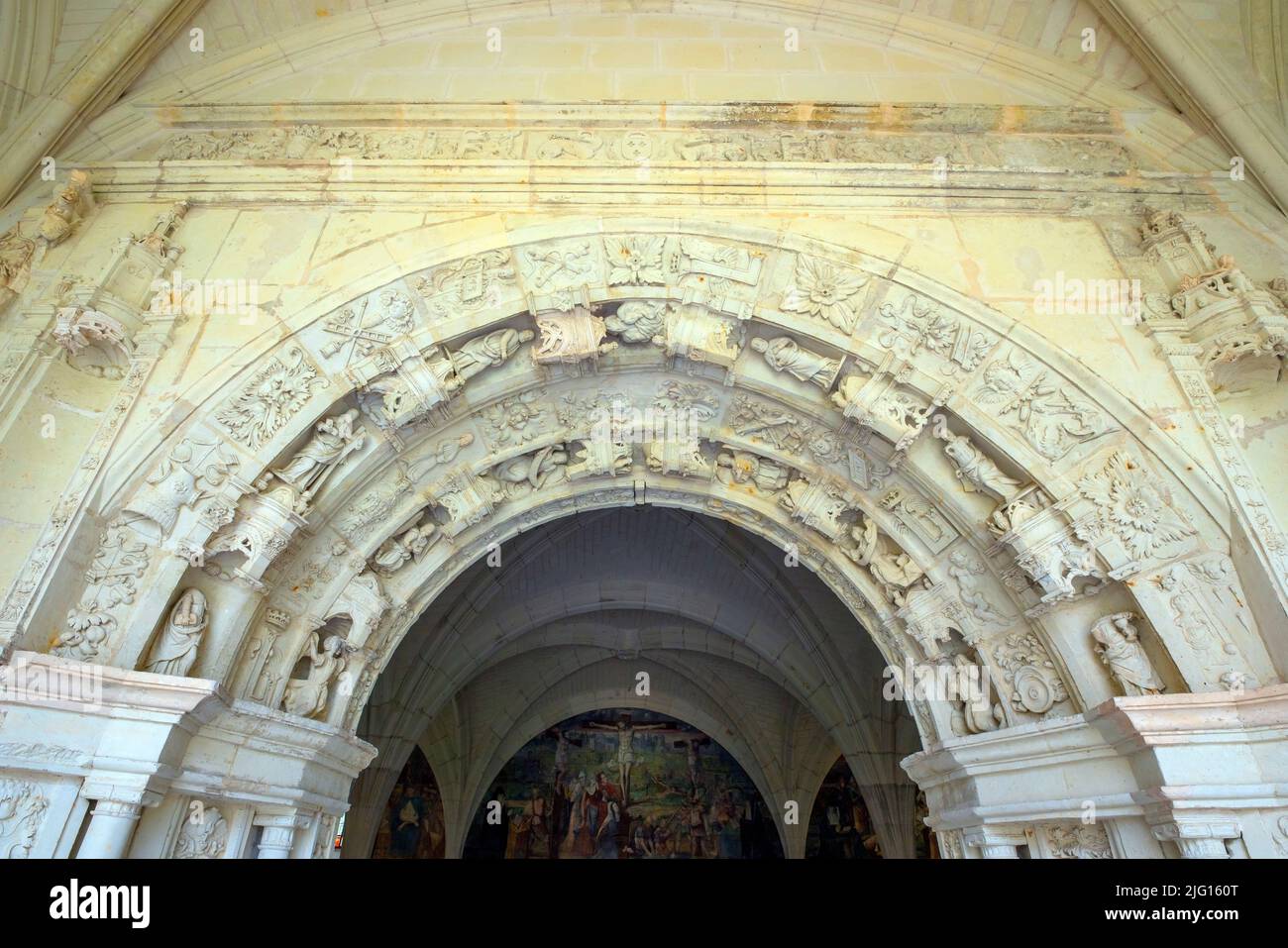 The Royal Abbey of Our Lady of Fontevraud or Fontevrault (in French ...