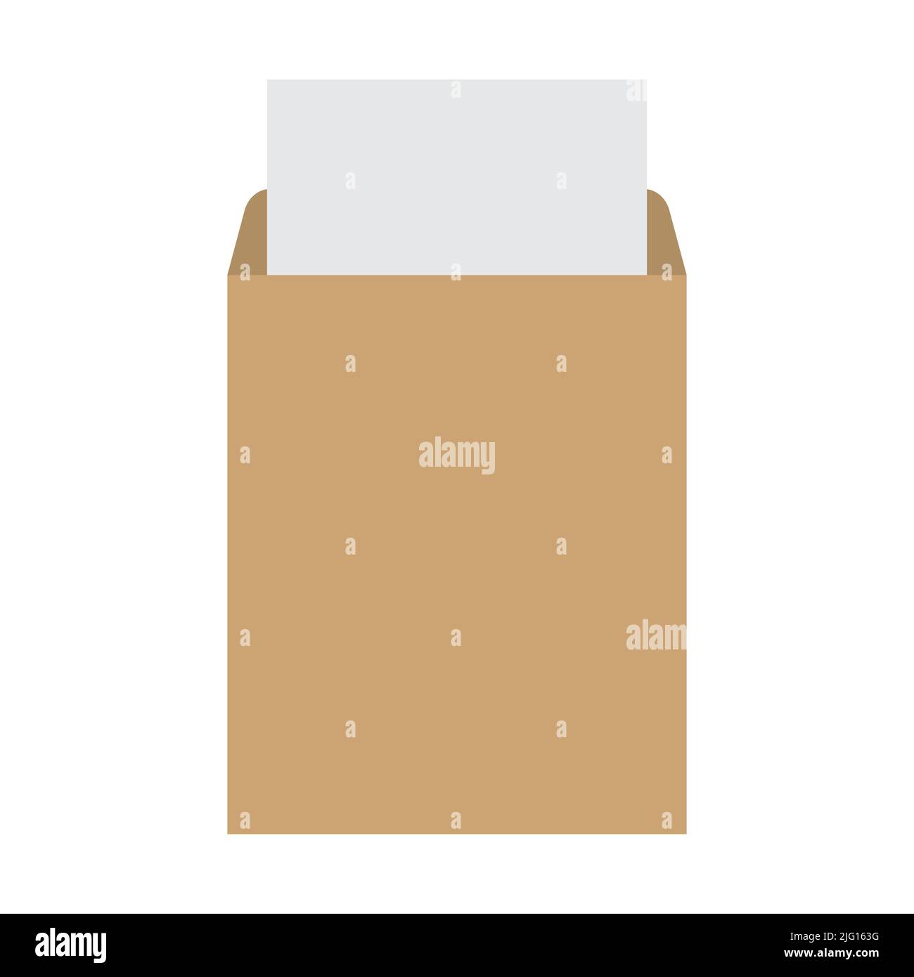 Vector envelope with document. . Envelope email concept Stock Vector ...