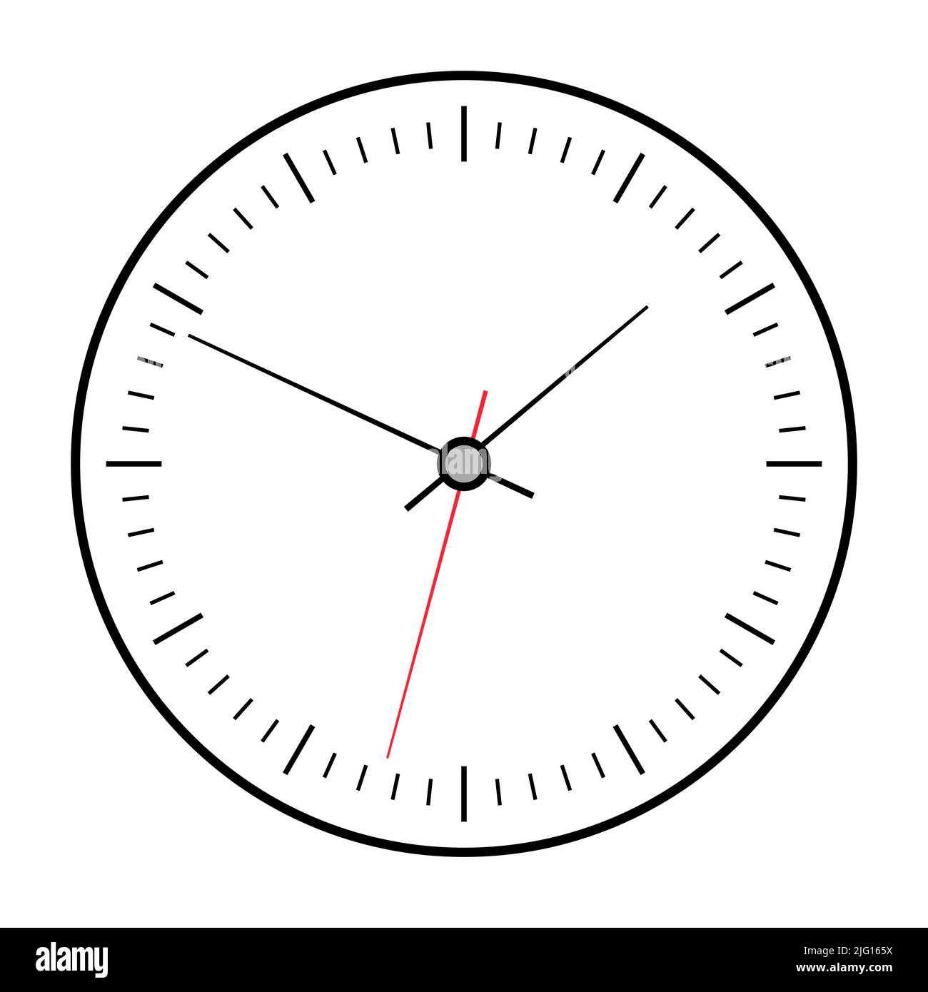Clock Vector Icon Isolated On White Background Stock Vector Image And Art