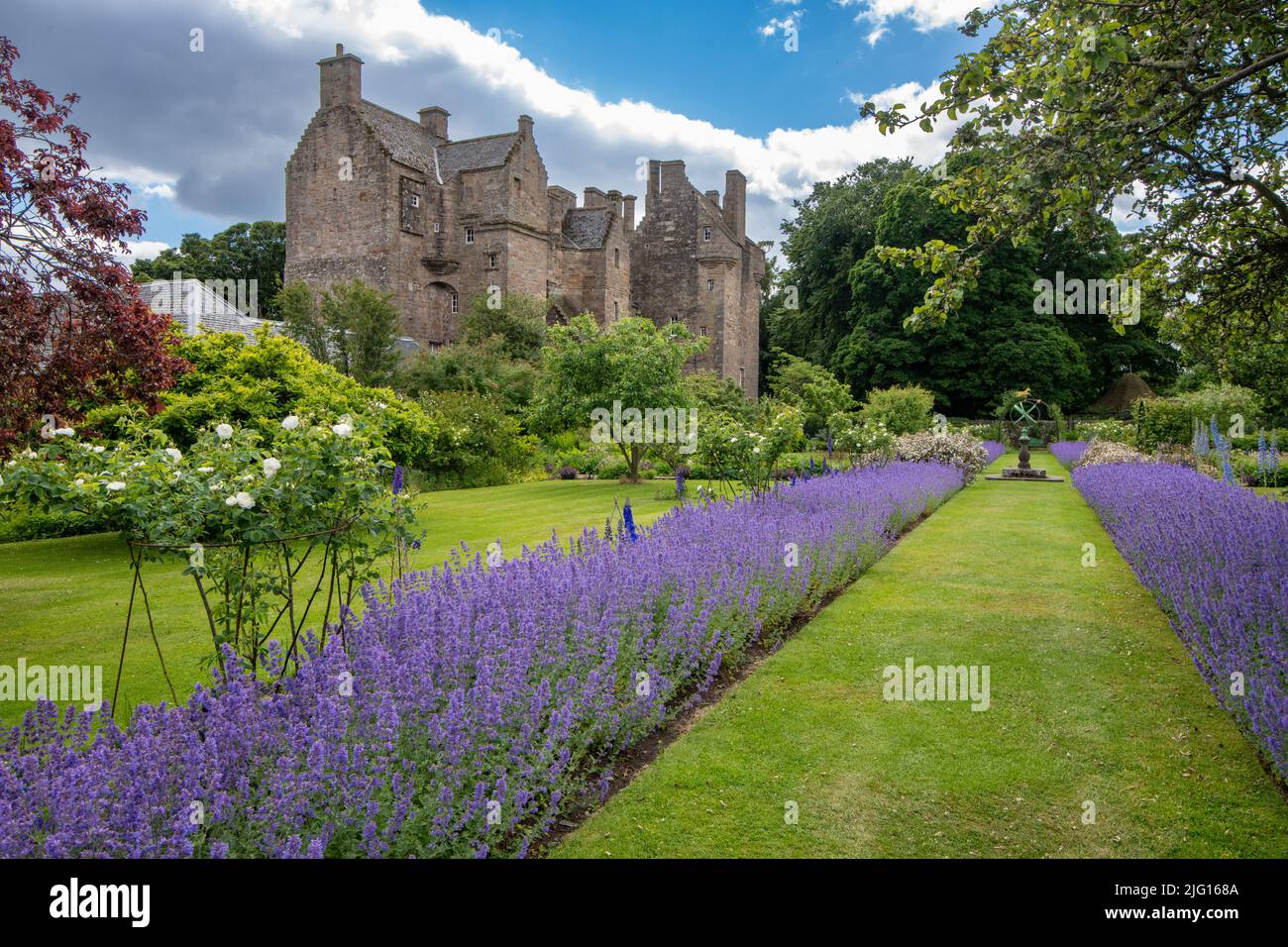 Kellie Castle, Pittenweem, Fife, Scotland, UK Stock Photo - Alamy