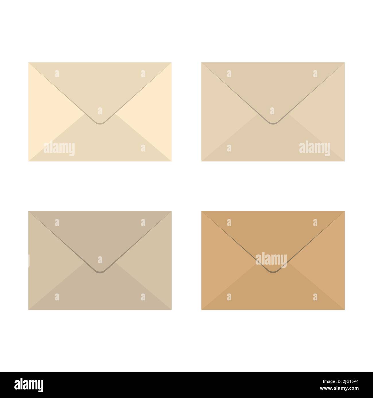 Set envelope isolated on white background. Vector envelope icon Stock ...