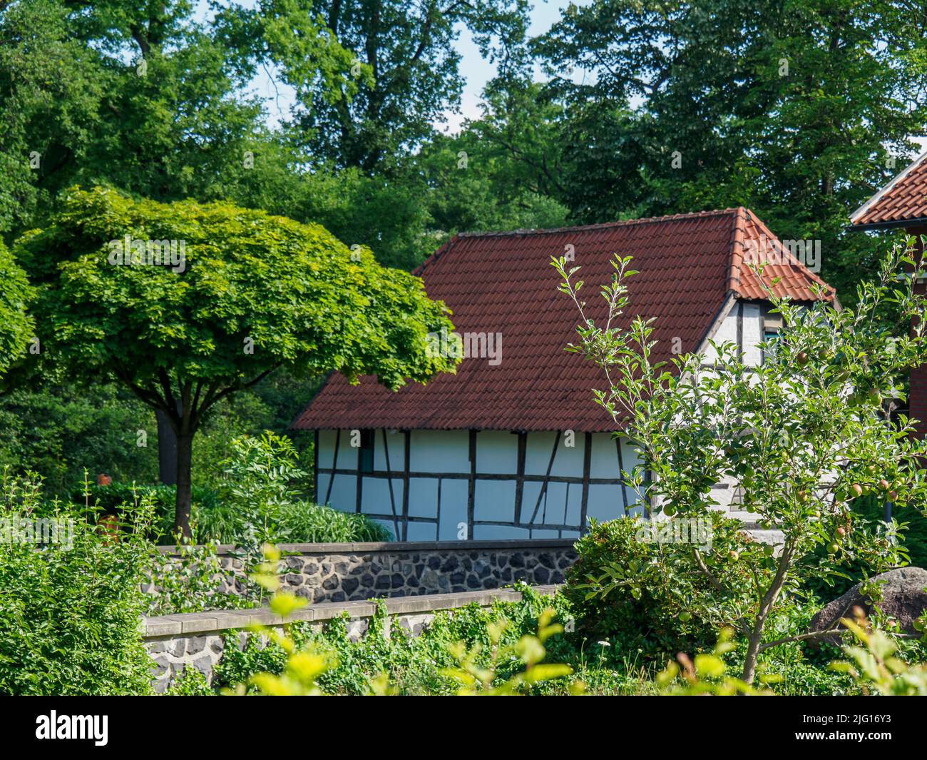 old watermill in germany Stock Photo - Alamy