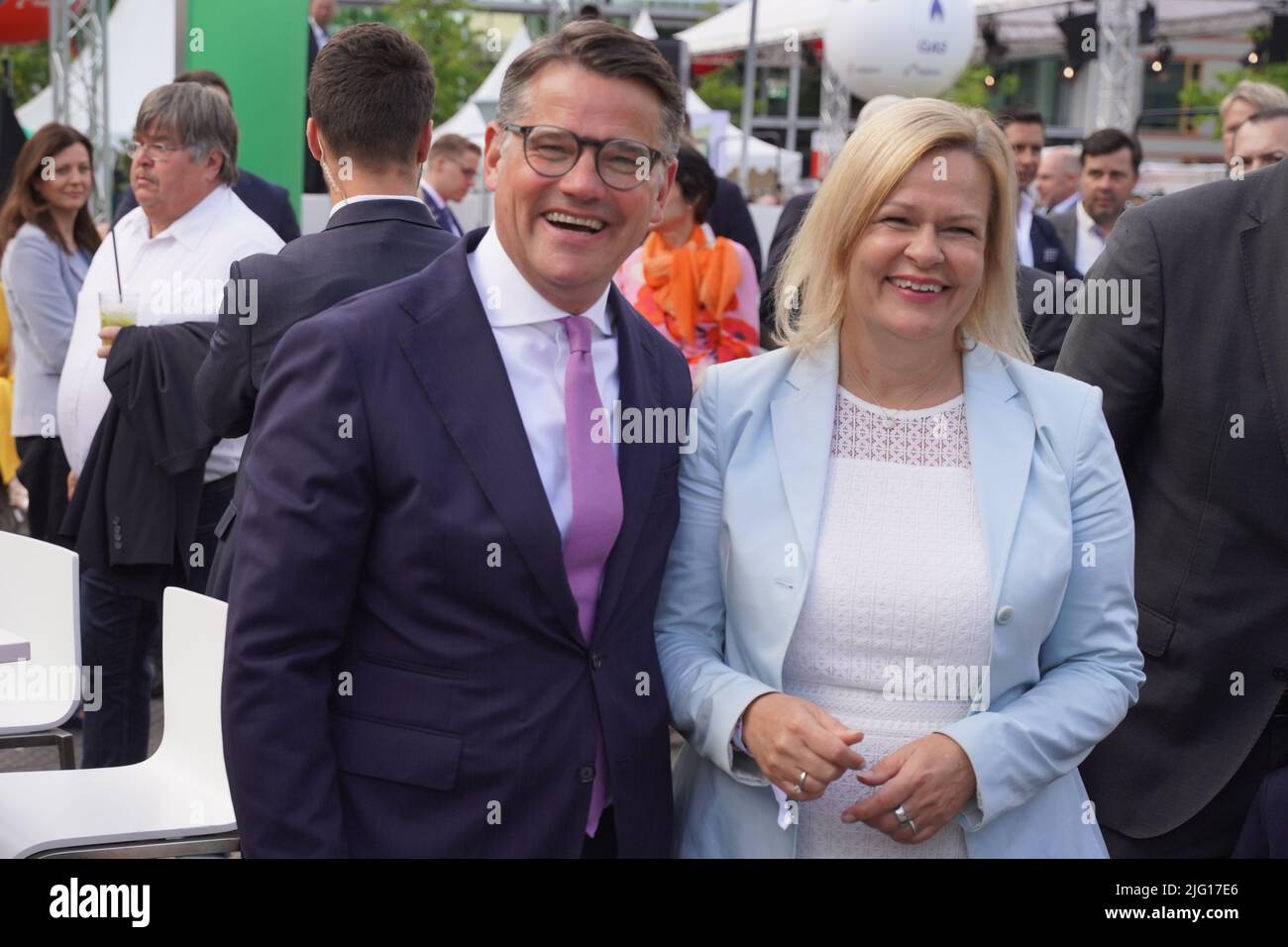 Berlin, Germany. 06th July, 2022. Boris Rhein (CDU), Minister President ...