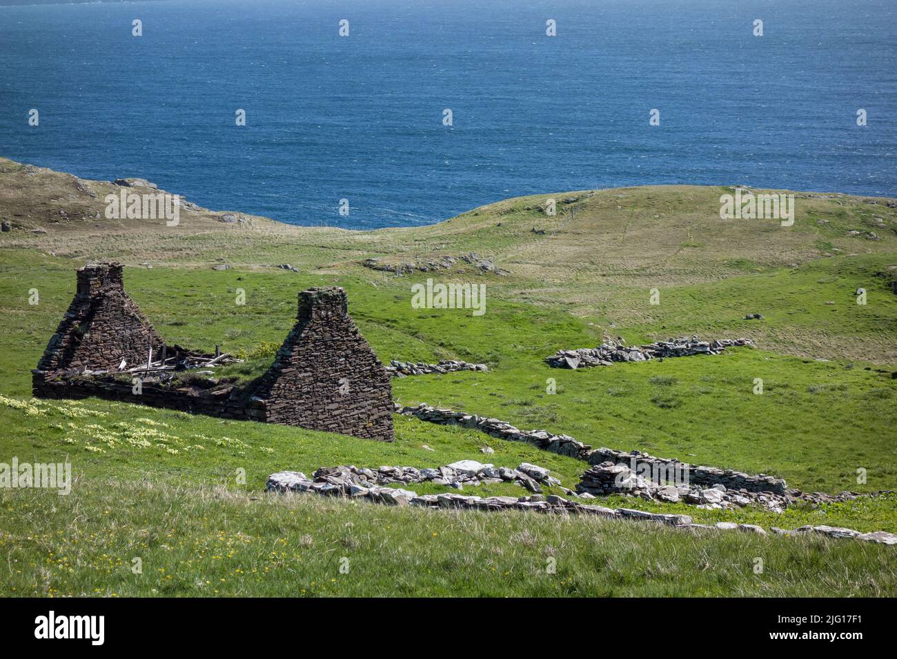 Lerwick and the shetlands islands Stock Photo - Alamy