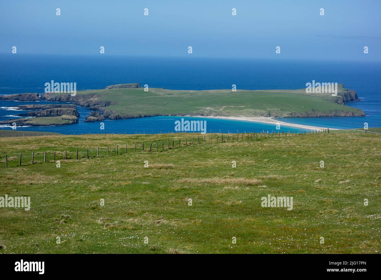 Lerwick and the shetlands islands Stock Photo - Alamy