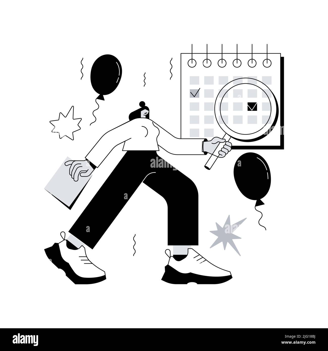 Events abstract concept vector illustration. Corporate events, event ...