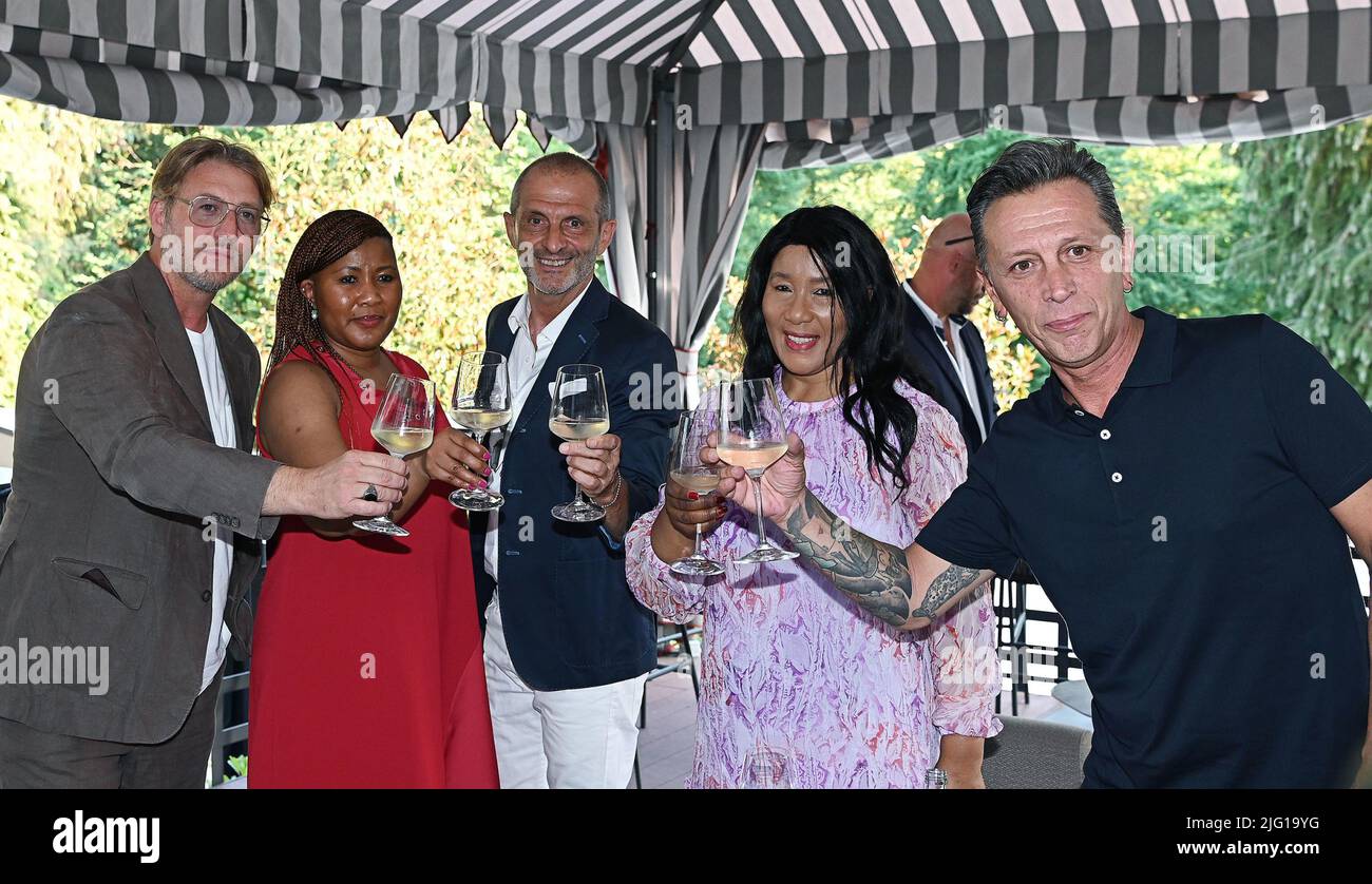 July 6, 2022, TURIN, Italia: Maki Mandela daughter of Nelson Mandela ...