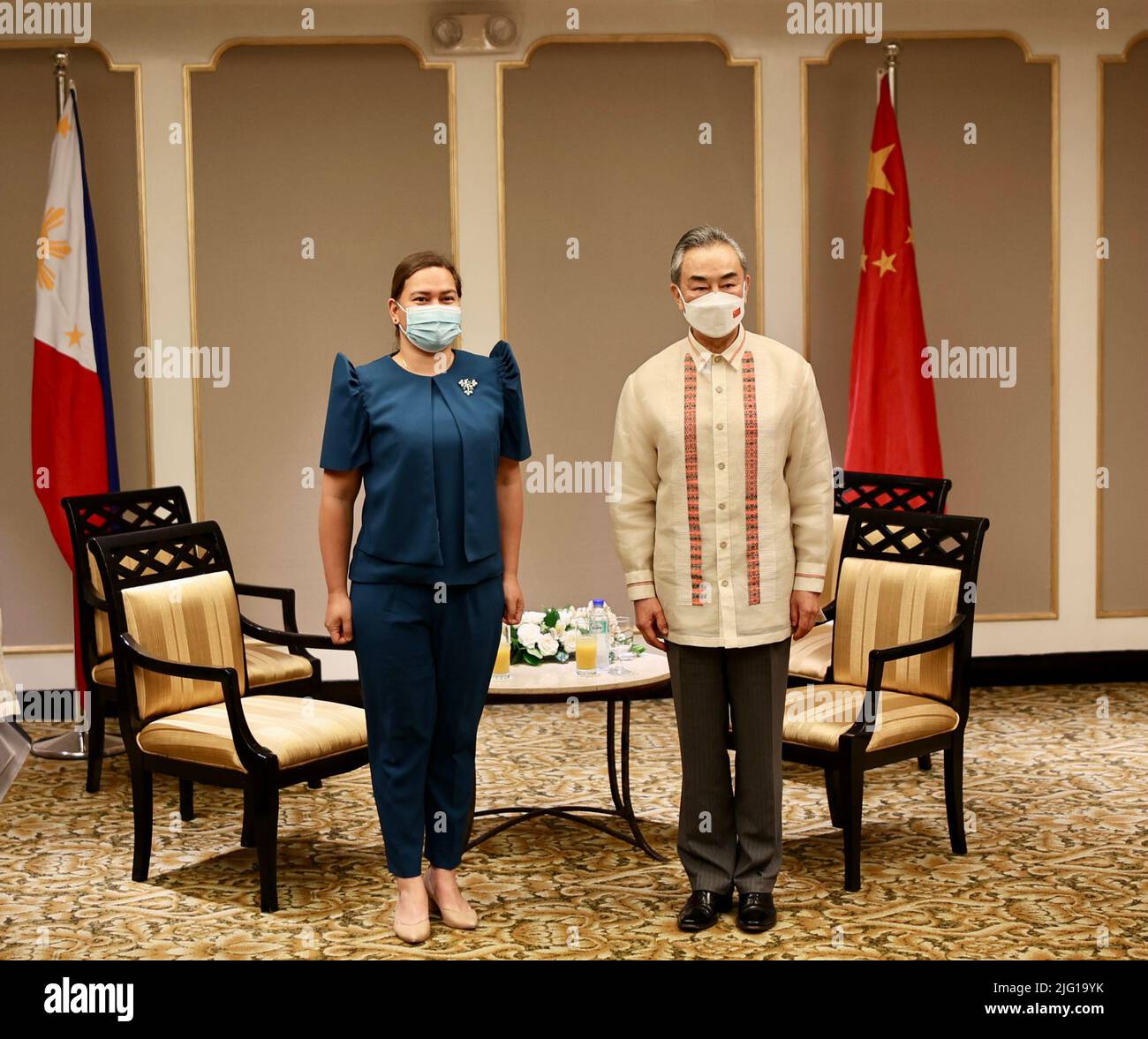 Manila, Philippines. 6th July, 2022. Philippine Vice President Sara ...