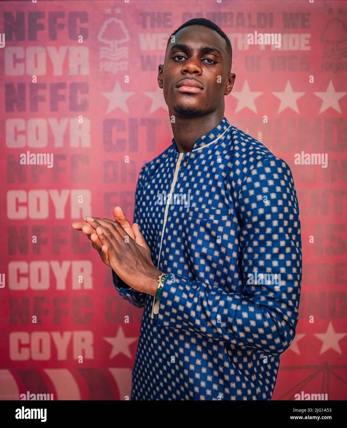 Nottingham Forest sign Moussa Niakhate from Mainz Stock Photo - Alamy