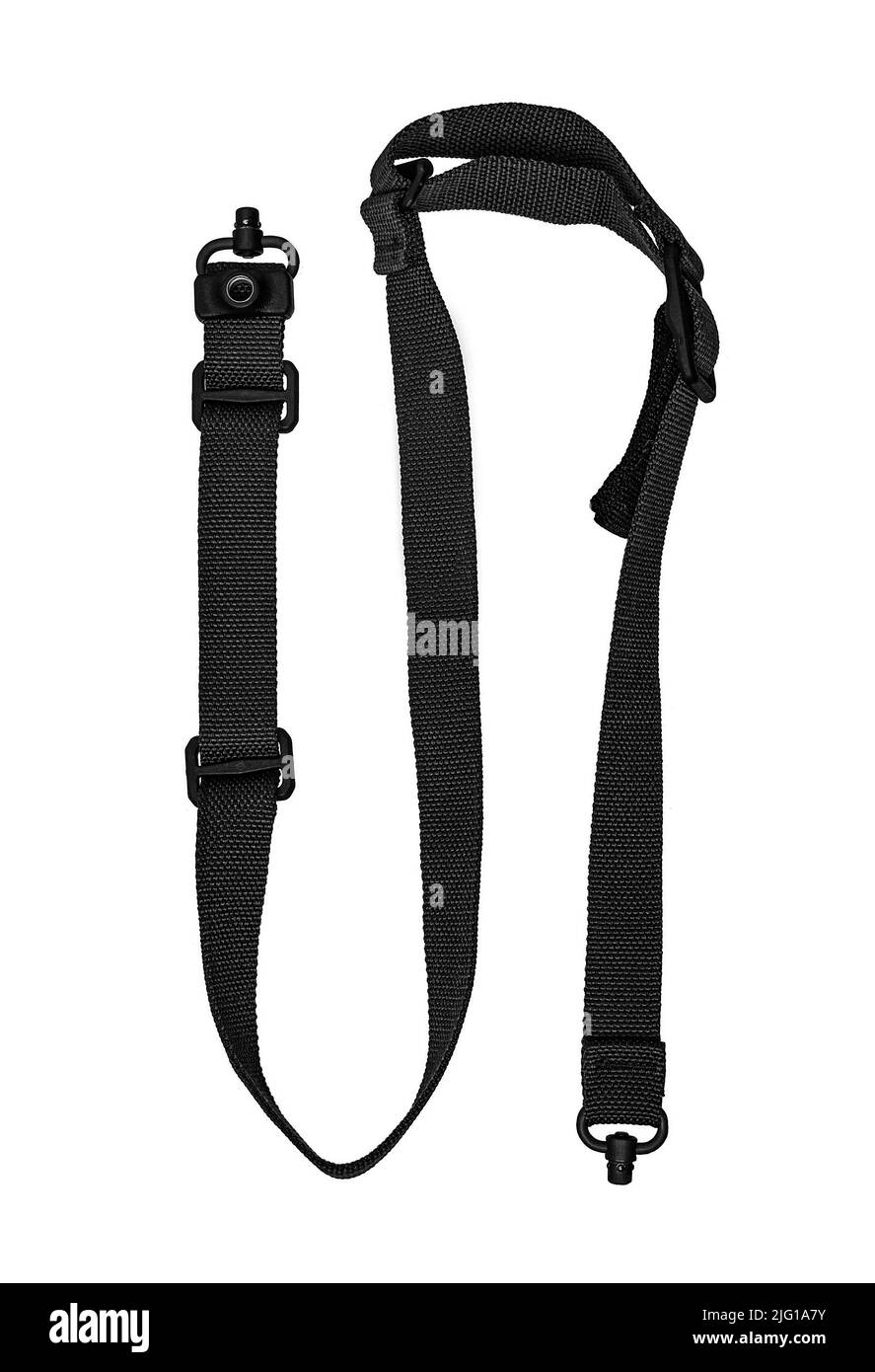Nylon shoulder strap for a gun isolated on white background Stock Photo ...
