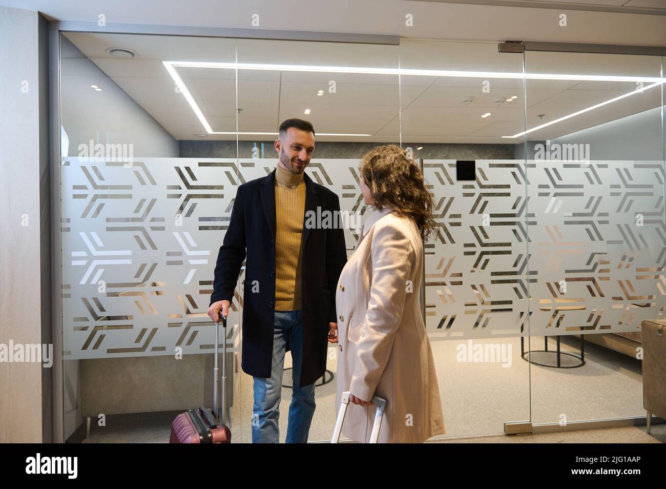 Happy heterosexual loving couple, beautiful woman and handsome man with ...