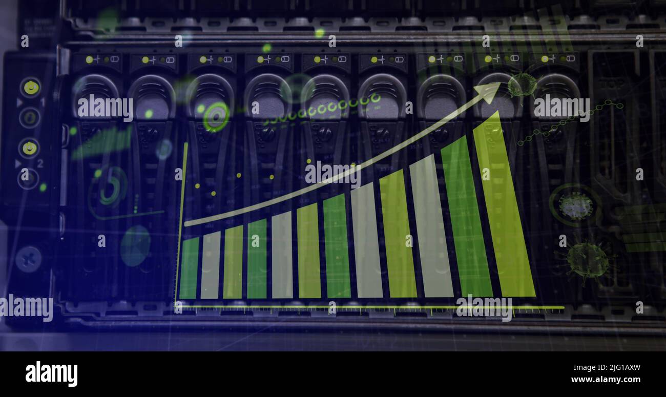 Statistical data processing against server room Stock Photo - Alamy Statistical data processing against server room Stock Photo - Alamy
