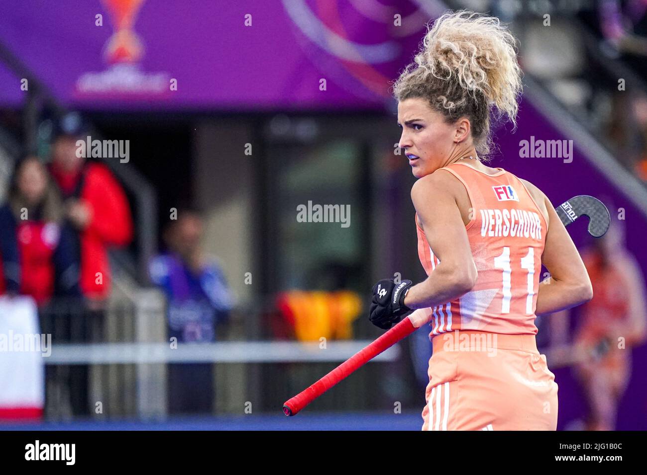 AMSTELVEEN, NETHERLANDS - JULY 6: Maria Verschoor of Netherlands during ...