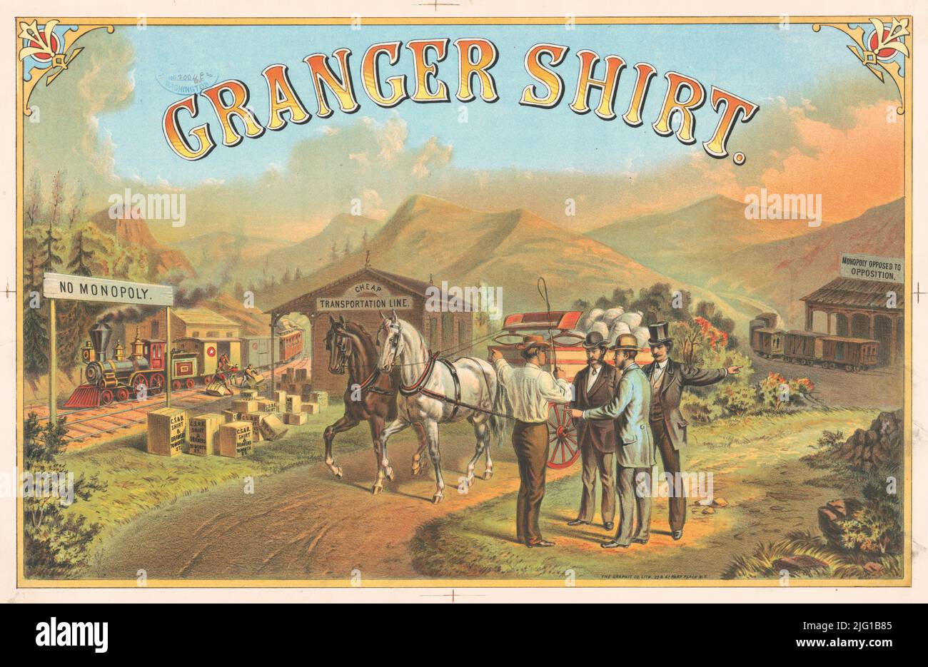 Historic colour lithograph hi-res stock photography and images - Alamy