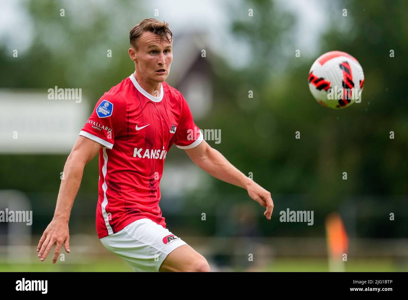 EPE, NETHERLANDS - JULY 6: Peer Koopmeiners of AZ during the Pre Season ...