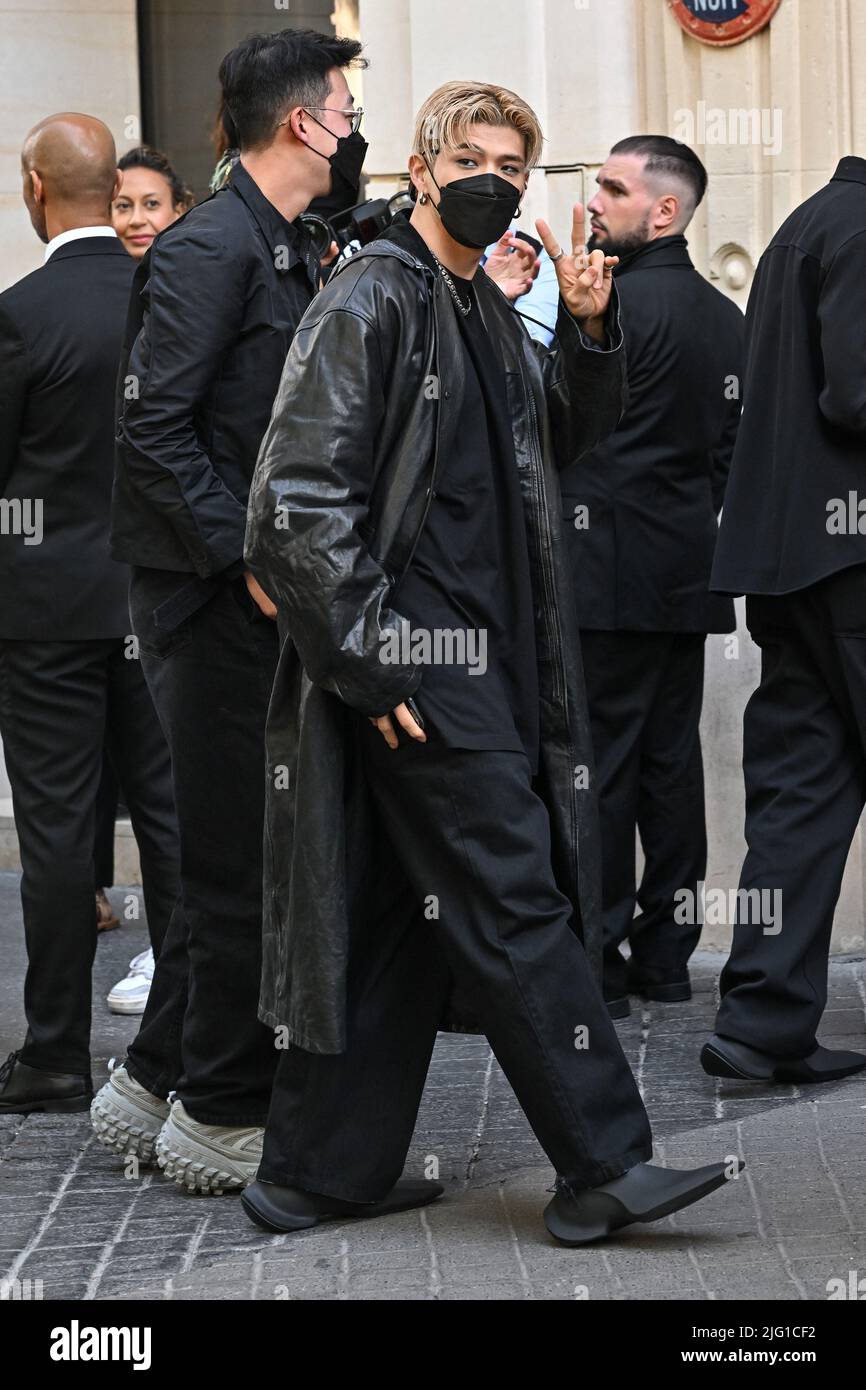 Big Matthew attending the Balenciaga show during PFW Haute Couture in ...