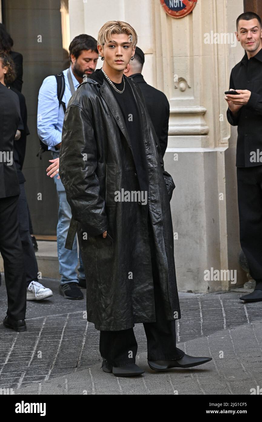 Big Matthew attending the Balenciaga show during PFW Haute Couture in ...