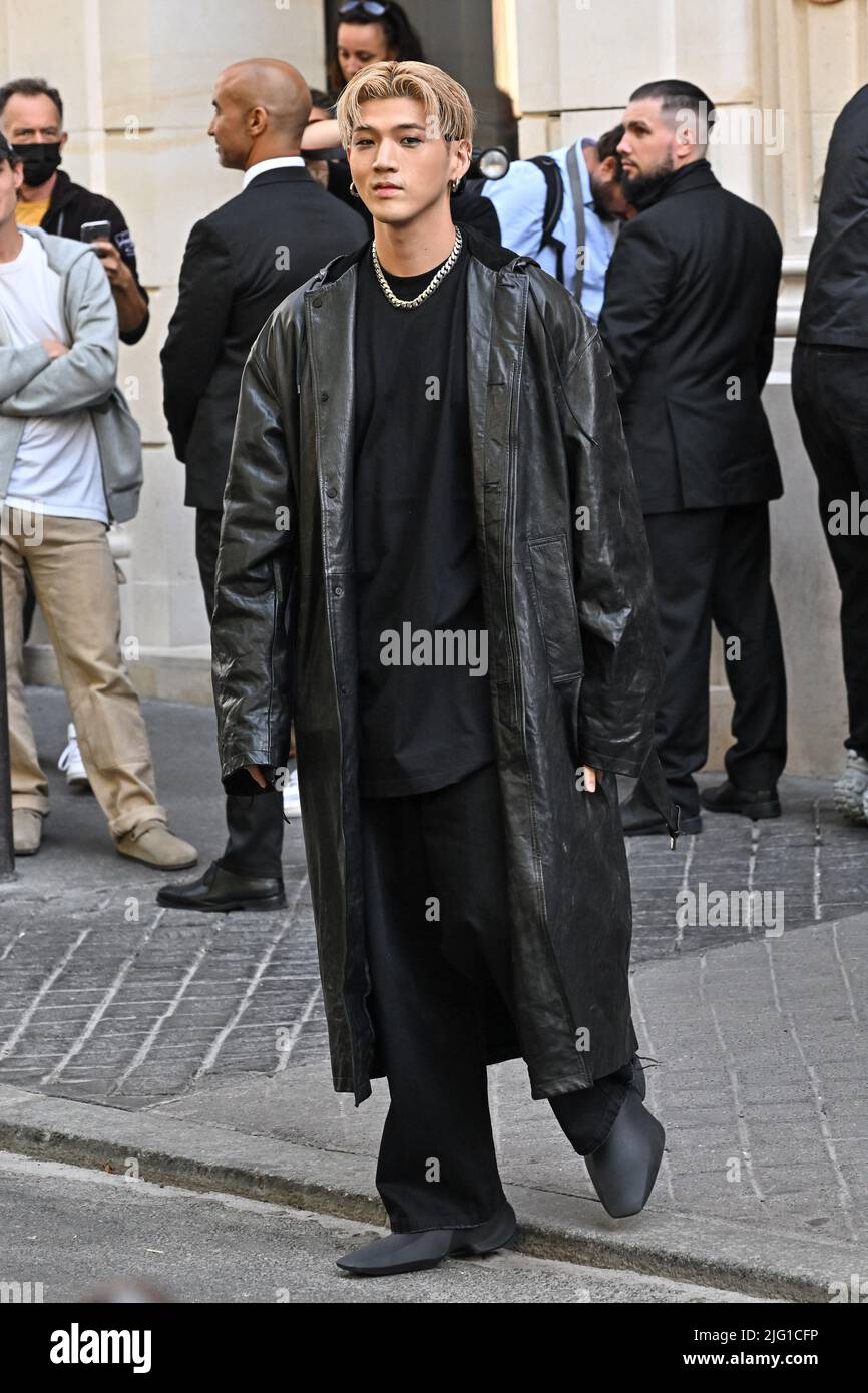 Big Matthew attending the Balenciaga show during PFW Haute Couture in ...