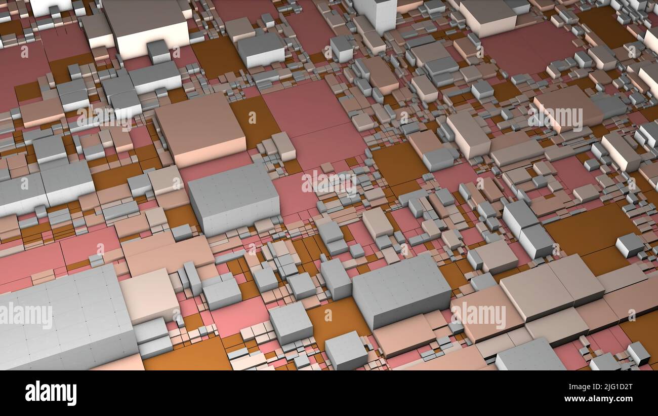 Multicolored squares and rectangles of different sizes.Motion. Soft ...