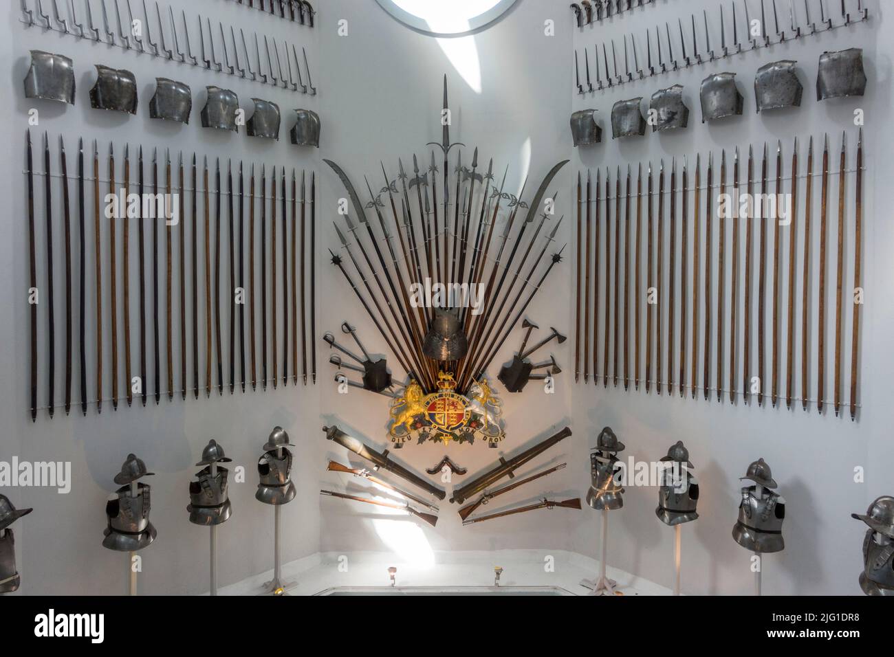 The amazing Hall of Steel atrium in the Royal Armouries, Leeds ...