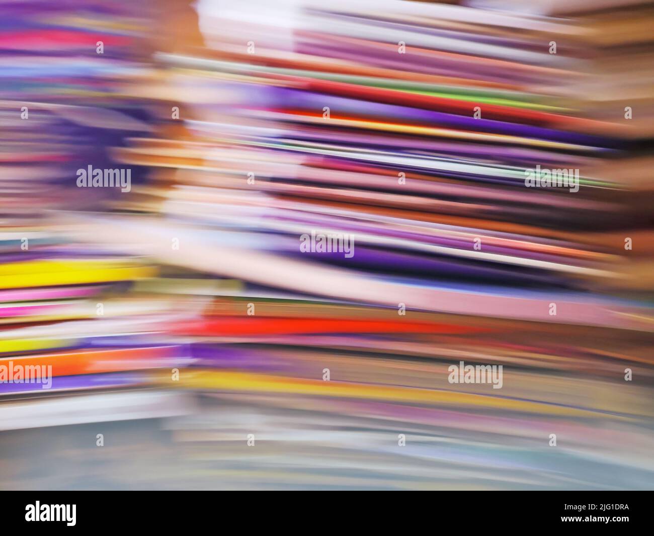Abstract blurred books in public old library. Abstract blurred empty ...