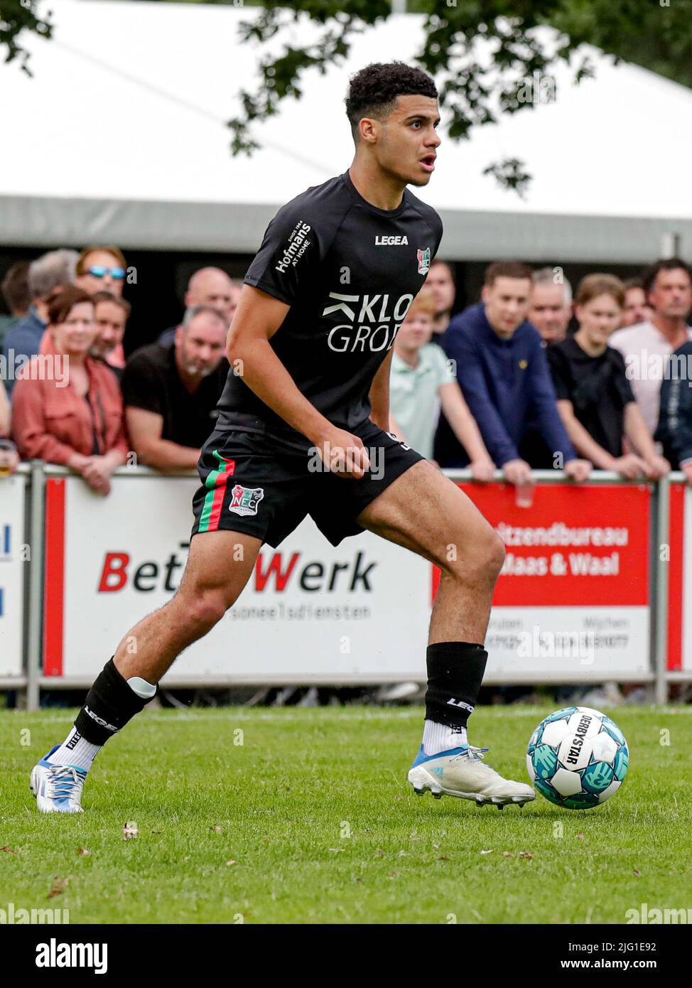 AFFERDEN, NETHERLANDS - JULY 6: Elayis Tavsan of N.E.C. during the ...