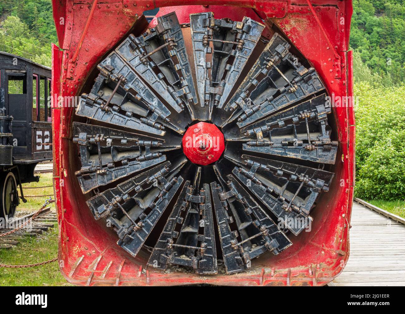 Snow blower train hi-res stock photography and images - Alamy