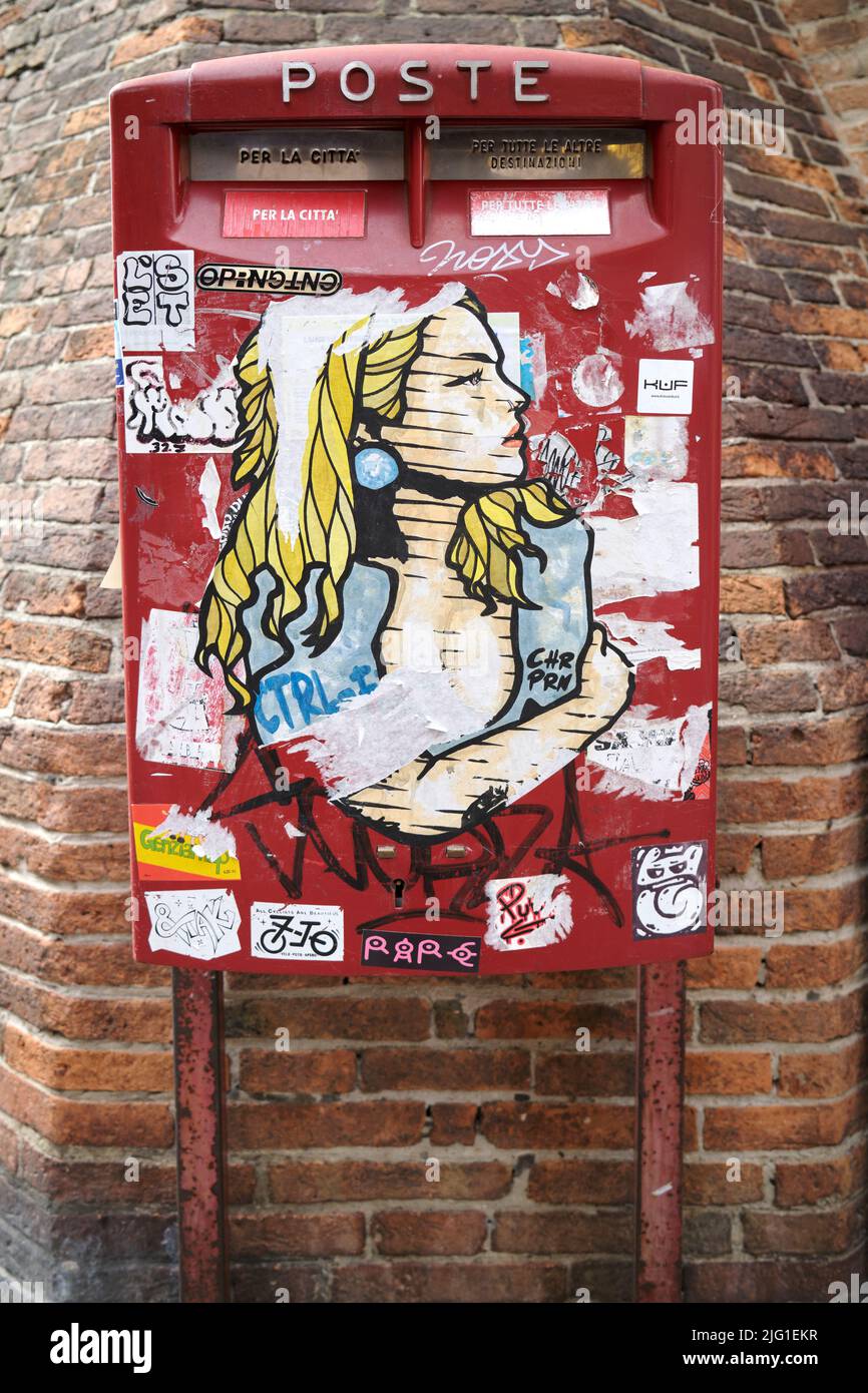 Letter post street hi-res stock photography and images - Alamy