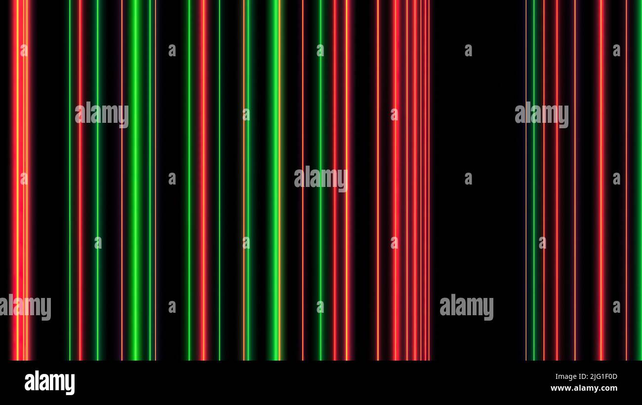 Animation of moving vertical lines on black background. Design. Moving vertical barcode lines in ...